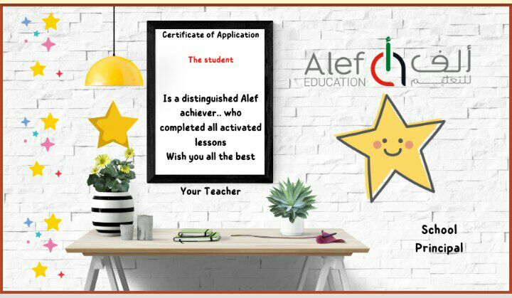 بوربوينت alef star 2 -علياء الشامسي - التعلم النشط